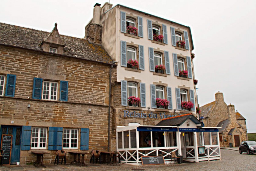 Le Conquet – das Hotel Le Relais du Vieux Port – Esel unterwegs