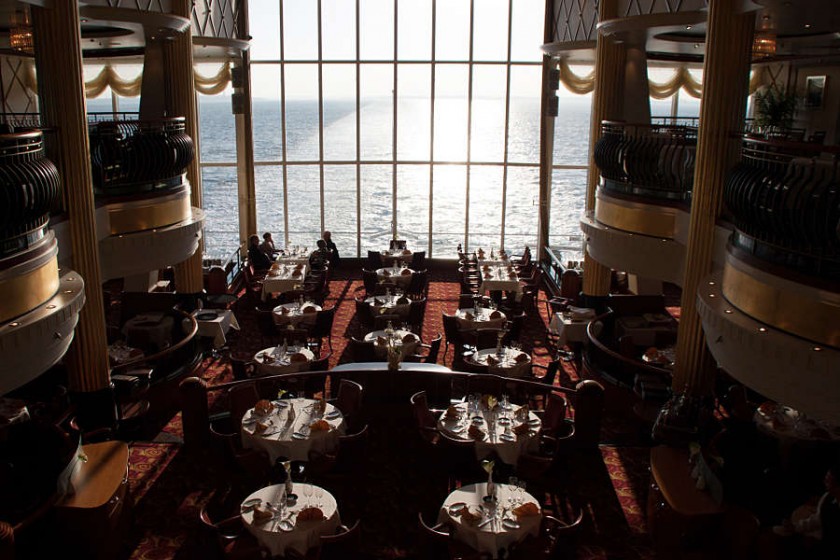 Color Line – Restaurant Oceanic – Esel unterwegs